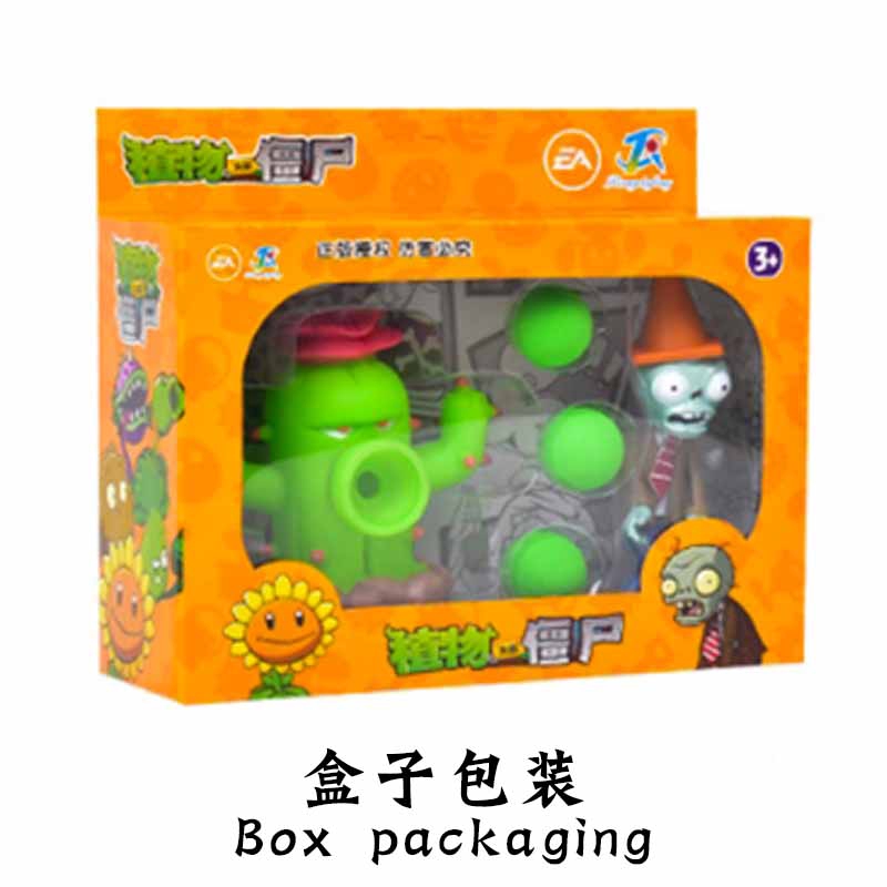 Plants vs Zombies/Cactus Plants, Barricade Zombies, Soft Vinyl Ejection ...
