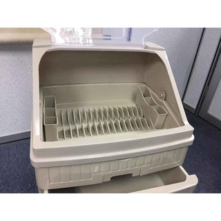 Dish Rack with Drainer / Dish Drainer with 2 DRAWERS ( BETTERWARE ...