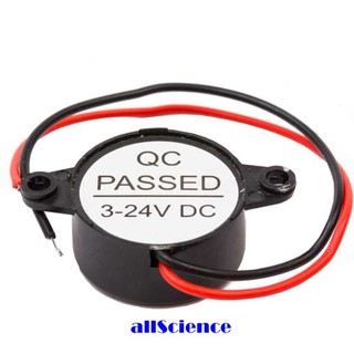 Large Piezo Buzzer 3V-24V 12V DC Continuous / Intermittent Sound ...