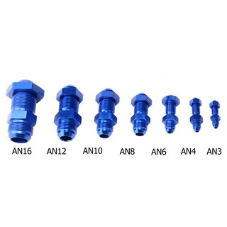 AN3 AN4 AN6 AN8 AN10 AN12 AN16 Anoized Aluminum Straight Male Thread ...