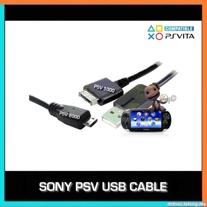 Sony Playstation Vita USB Data Sync PSVita 1000 2000 Slim Fat Power ...