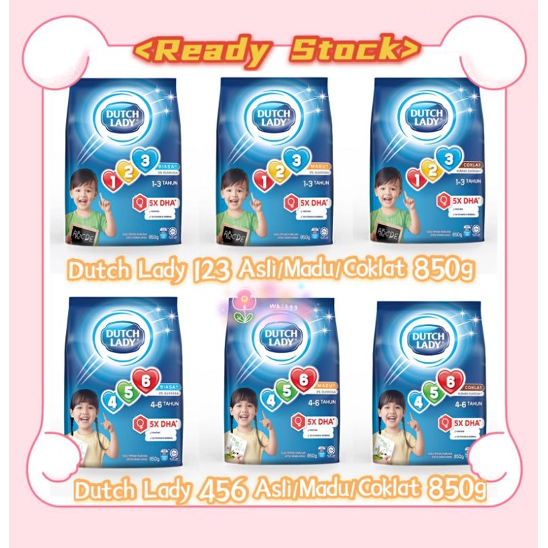 Dutch Lady 123/456 Asli/Madu/Coklat 850g | Shopee Malaysia
