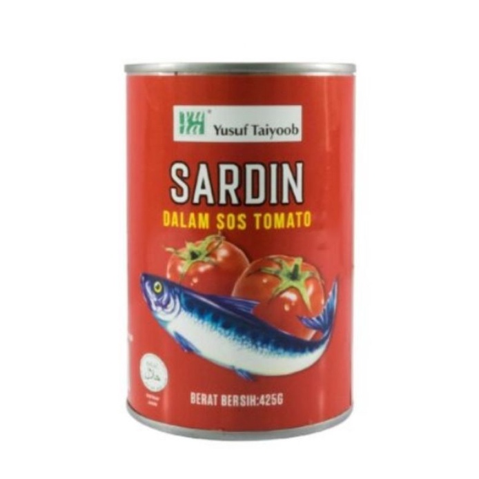 SARDIN DALAM TIN YUSUF TAIYOOB (425G) | Shopee Malaysia