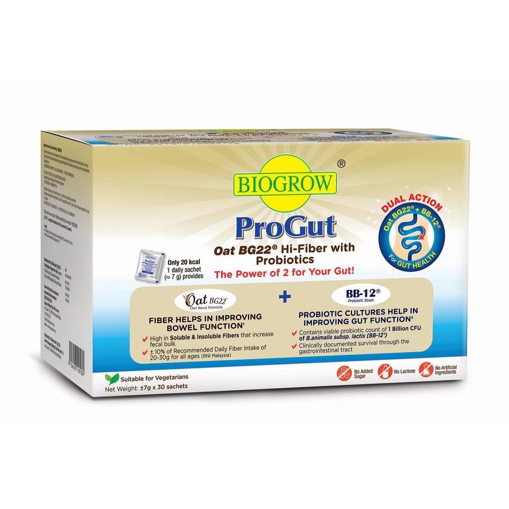 Biogrow Progut 30 sachets | Shopee Malaysia