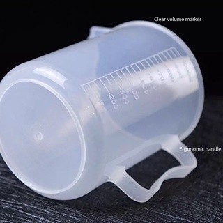 (READY STOCK)Measuring Jug Cup Plastic Transparent Kitchen Baking 100ml 250ml 500ml 1000ml ...