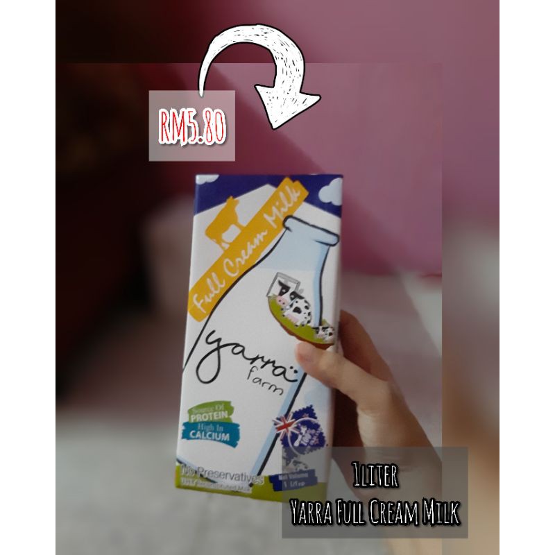 Susu Penuh Krim Fullcream Milk Yarra by FARM FRESH | Shopee Malaysia