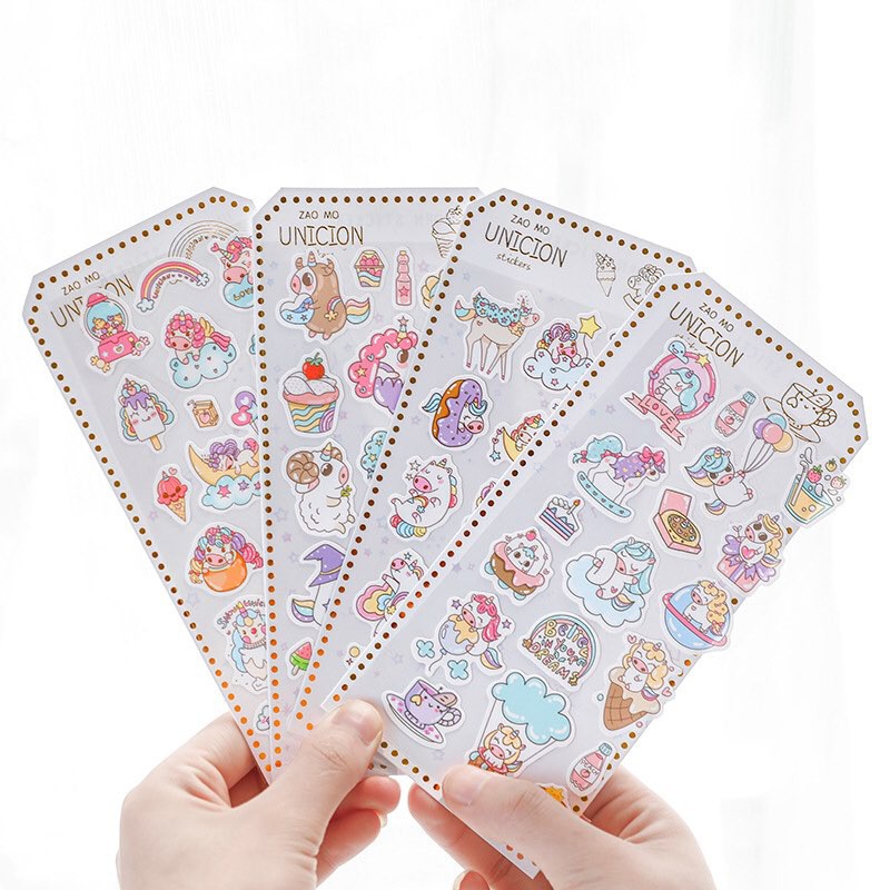 MY STYLESZ Cute Unicorn Stickers | Shopee Malaysia