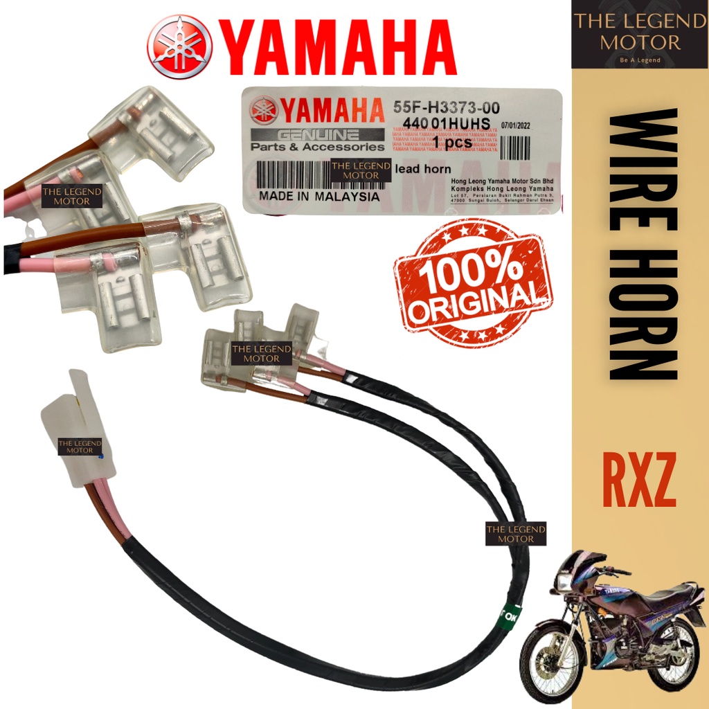 YAMAHA RXZ MILI BOSH CATALYZER WIRE HORN WIRING HON WAYARING LEAD HORN ...