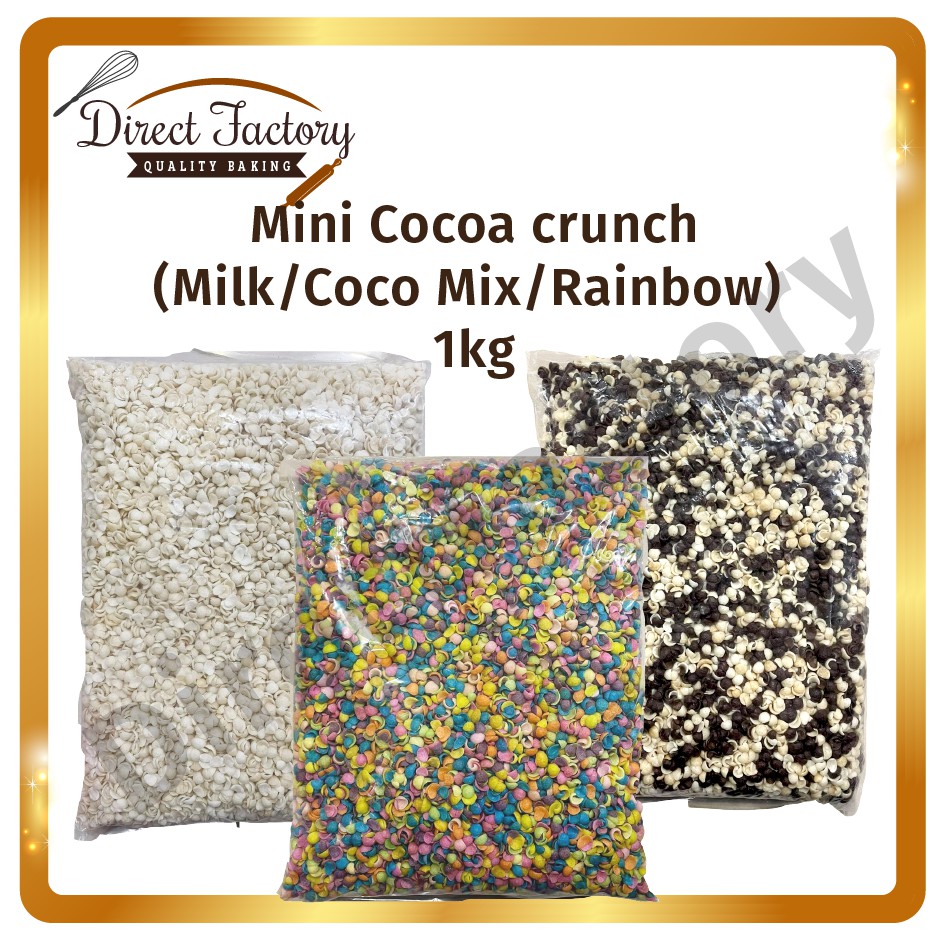 Mini Coco Crunch (milk) /Mini Crunch (rainbow) /Mini Cocoa Crunch (mix ...