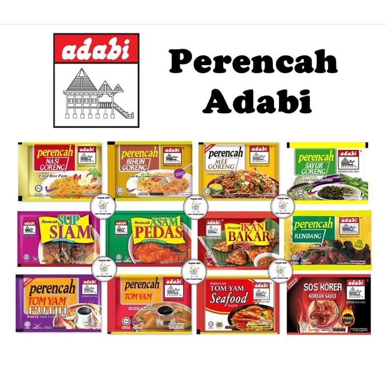 Adabi Perencah Nasi/Bihun/Sayur Goreng/Sup Siam/Asam Pedas/Ikan Bakar ...