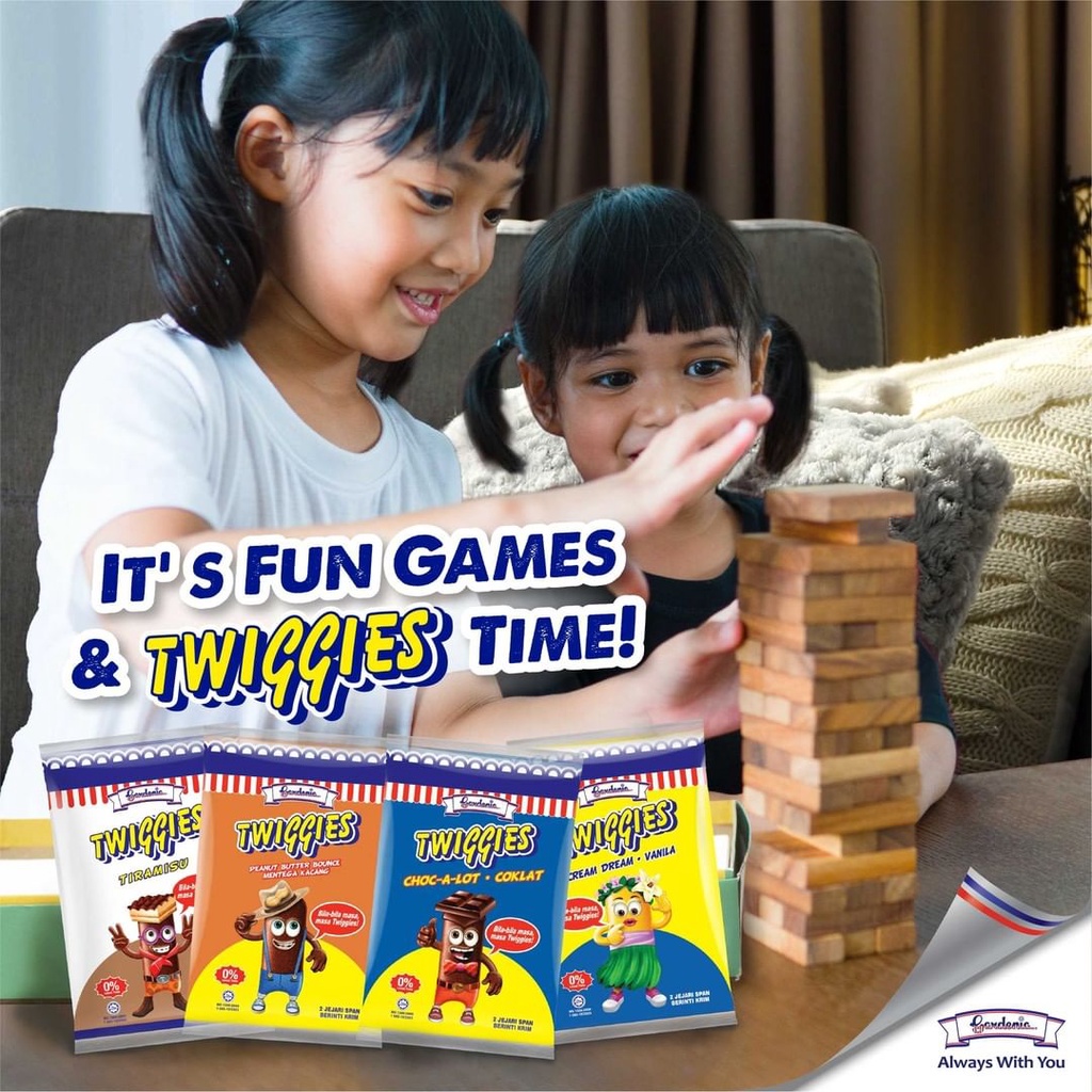 GARDENIA TWIGGIES PELBAGAI RASA 75GM | Shopee Malaysia