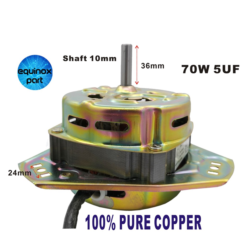 Sharp Mistral Khind Washing Machine Semi Auto 70W 5uf Spin Motor | BeeCost