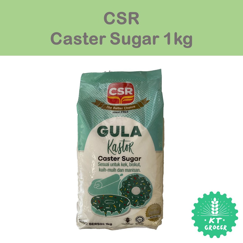 CSR CASTER SUGAR 1KG | Shopee Malaysia