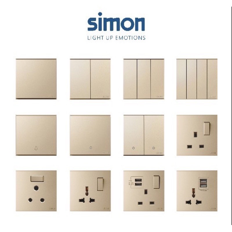 Simon E6 Series Switch / Switches & Socket Outlet | Shopee Malaysia