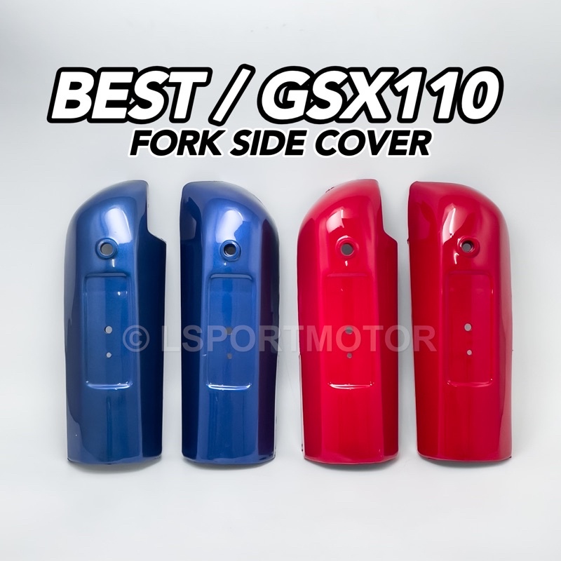 SUZUKI BEST / GSX110 FRONT FORK SIDE COVER (R/L) BEST110 GSX 110 DEPAN ...