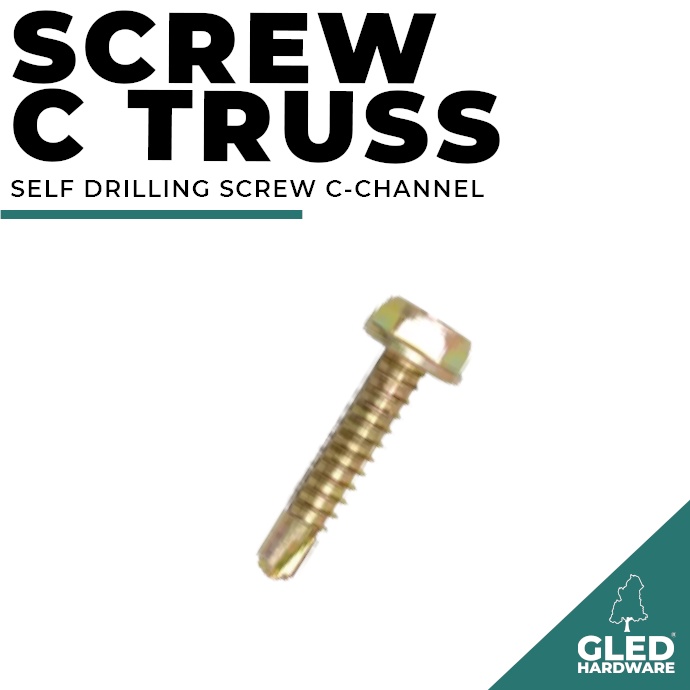 SCREW C TRUSS FOR ROOFING | SCREW C-CHANNEL | SKRU ATAP | SKRU BESI ...