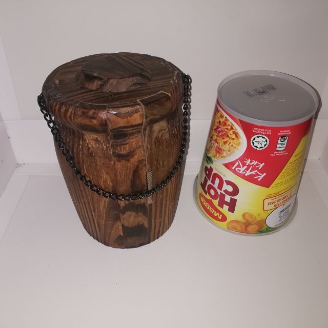 Tabung Kayu Berantai | Shopee Malaysia