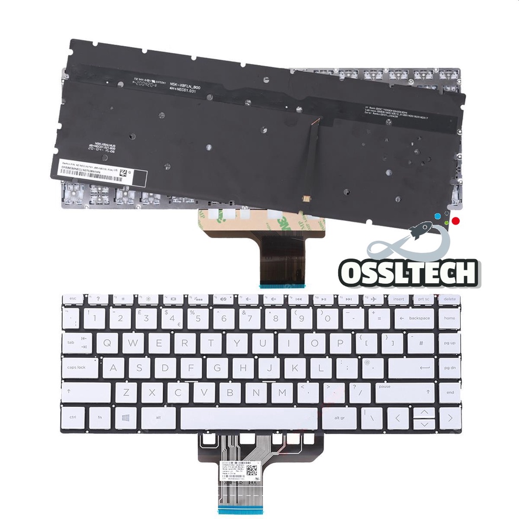 HP SPECTRA X360 13-AC 13-AG 13-AD 13-AH 13-AE 13-BF 13-AF 13-CA Silver ...