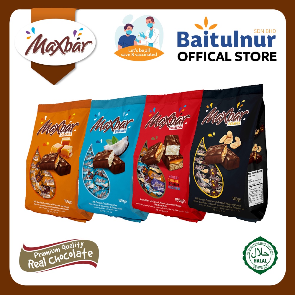 MAXBAR MINI BARS CHOCOLATE 142G | Shopee Malaysia
