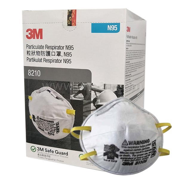 *Ready Stock* 3M 8210 N95 Particulate Respirator (20PCS/BOX) | Shopee ...