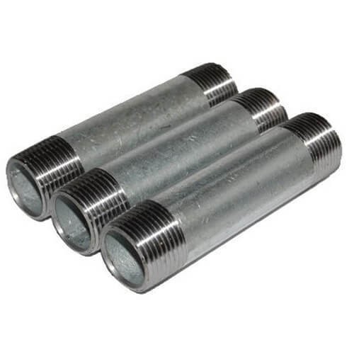 Gi 1/2" GI pipe with Thread both side (Gear) 15mm | Shopee Malaysia
