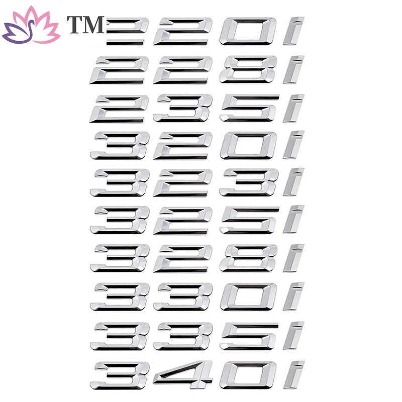 Ready Stock BMW 235i 320i 323i 325i 328i 330i 335i 340i Car Logo ...