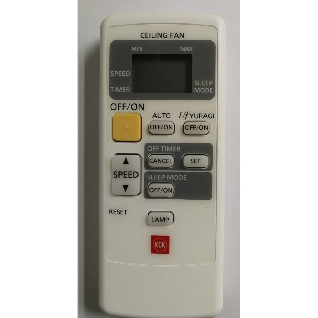 Kdk Ceiling Fan Remote Control | Shelly Lighting