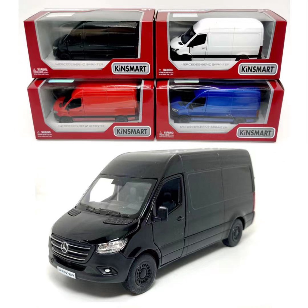 Kinsmart Mercedes-Benz Sprinter Scale 1/32 KT5426 Die-Cast Models Ready ...
