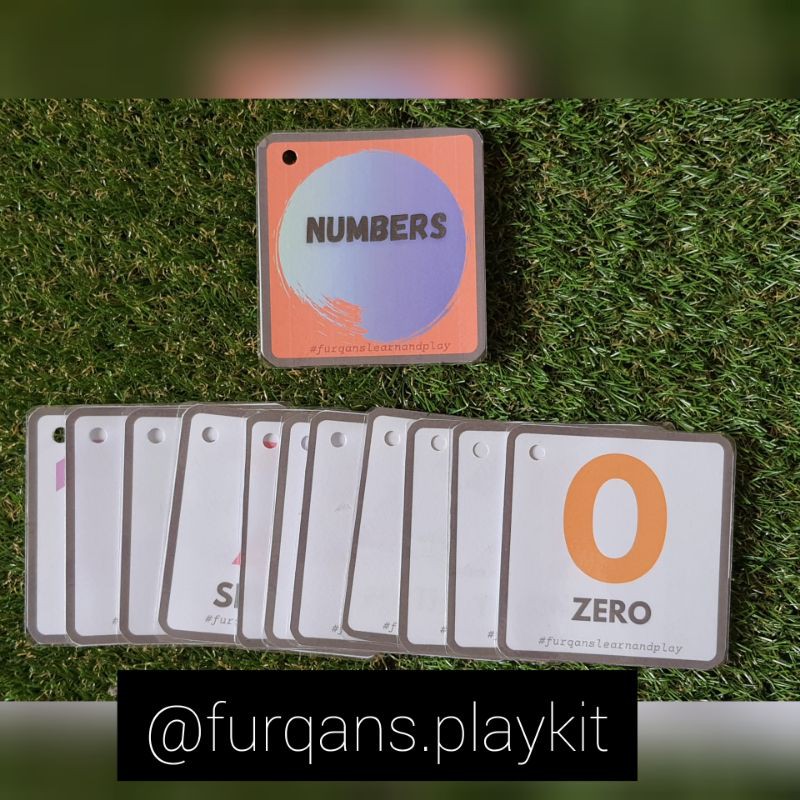 FLASH CARDS (NUMBERS) | Shopee Malaysia
