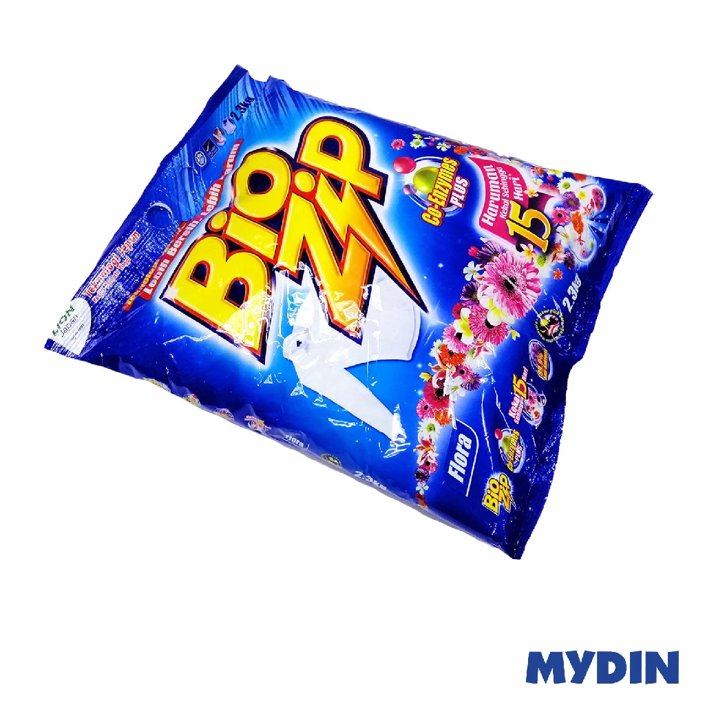 Bio Zip Powder Detergent - Flora (2.3kg)