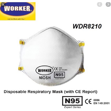 [Ready Stock / 24 Hours Shipping] Worker N95 Disposable Respiratory ...