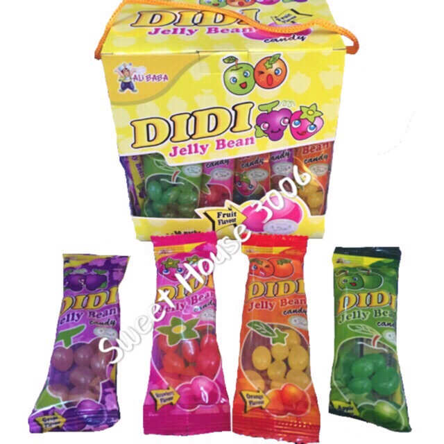 Alibaba DIDI Jelly Bean Candy 30's Childhood Snack Makanan Ringan Gula ...