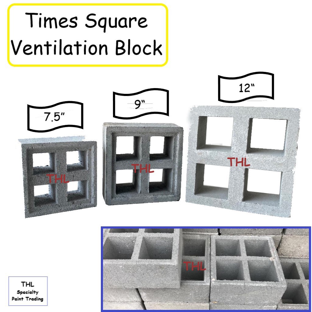 Times Square Ventilation Block Cement Block Vent Block Decoration Block ...