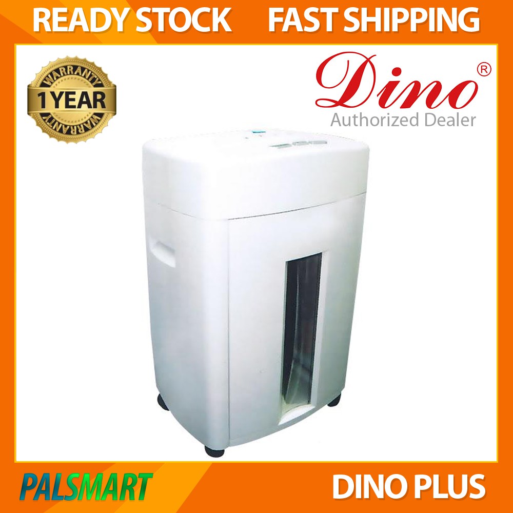 Dino Plus Paper Shredder Cross Cut 1 Year Warranty Shopee Malaysia