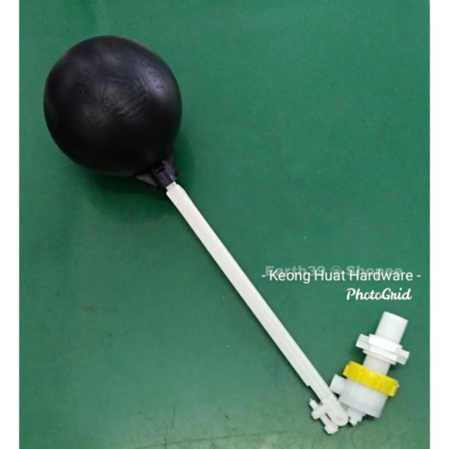 [100% ORIGINAL] TECHPLAS 1/2" PVC FLOAT VALVE / handle Tangki Jamban ...