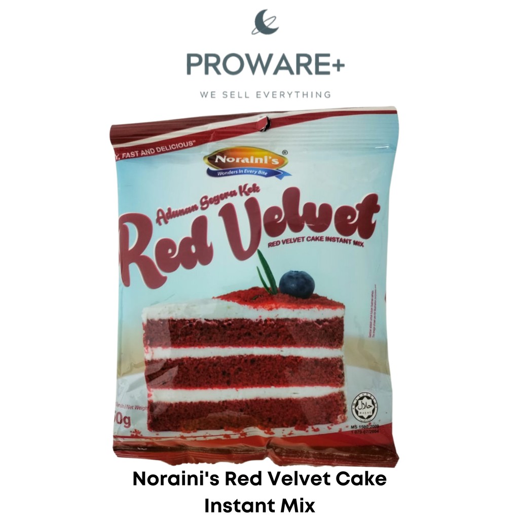(VALUE) Noraini's Red Velvet Cake Instant Mix (Adunan Segera Kek Red ...