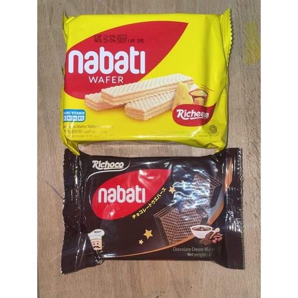 (HALAL INDONESIA) Nabati Richeese Cheese and Chocolate | Shopee Malaysia