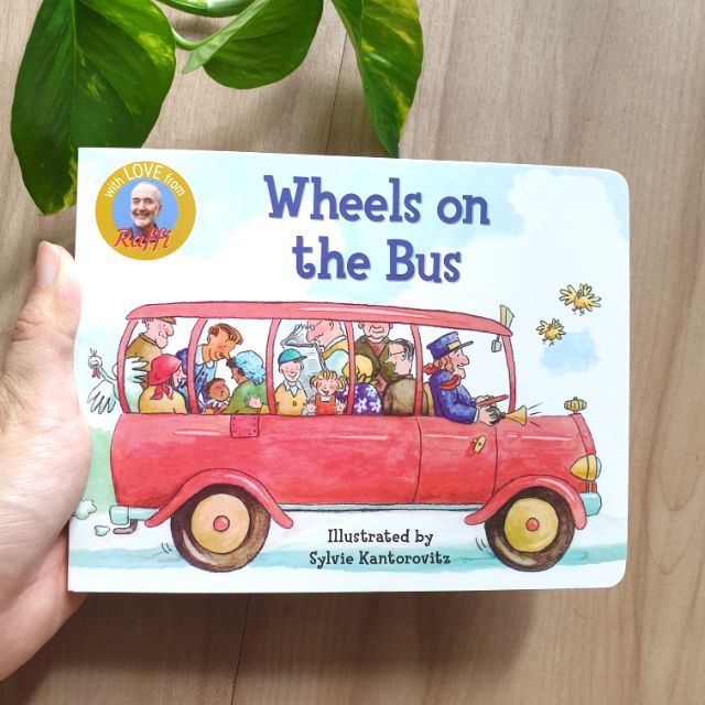 Wheels on the bus by Raffi (Board Book) | Shopee Malaysia