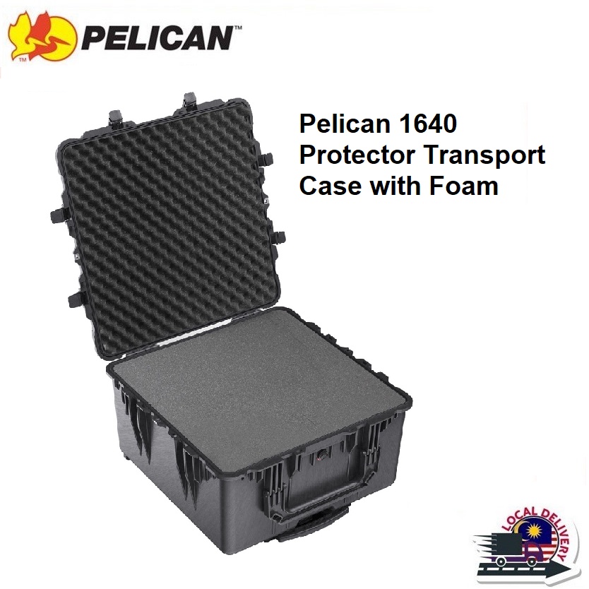 Pelican 1640 Protector Transport Case with Foam(Ready Stock) | Shopee ...
