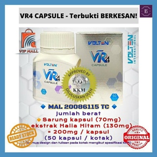 🔥Ready Stock🔥 VOLTEN 【VR4】 Capsule Black Ginger / Kapsul Halia Hitam ...