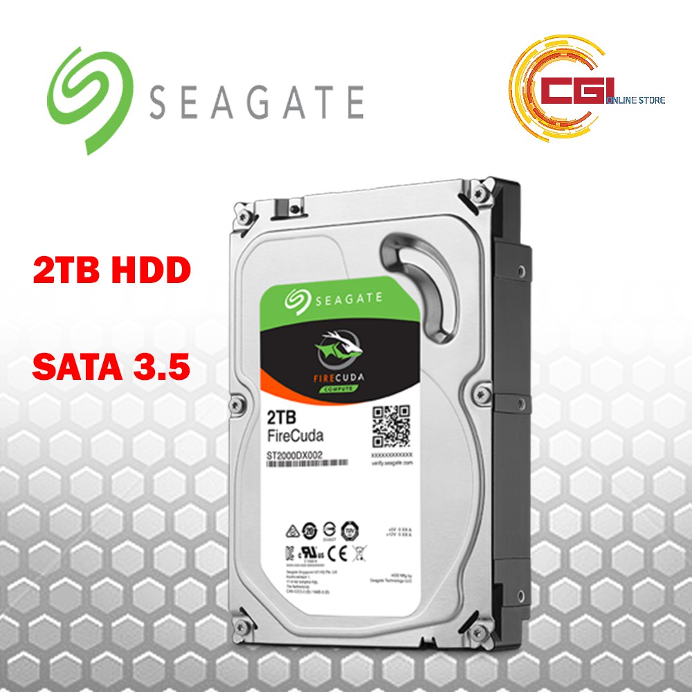 Seagate Firecuda 2TB 3.5" SSHD Internal HDD - ST2000DX002 | Shopee Malaysia