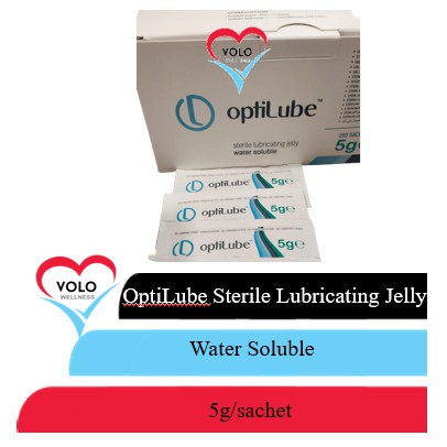 Optilube (5g/sachet) Sterile Lubricating Jelly (Water Soluble) - 1 ...
