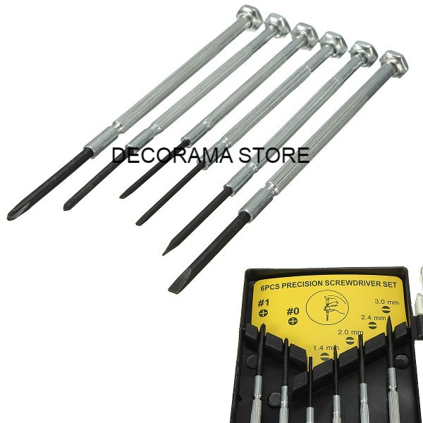 Pemutar Skru Mata Halus 11 Jenis/ 11Pcs Small Screwdriver Set Precision ...