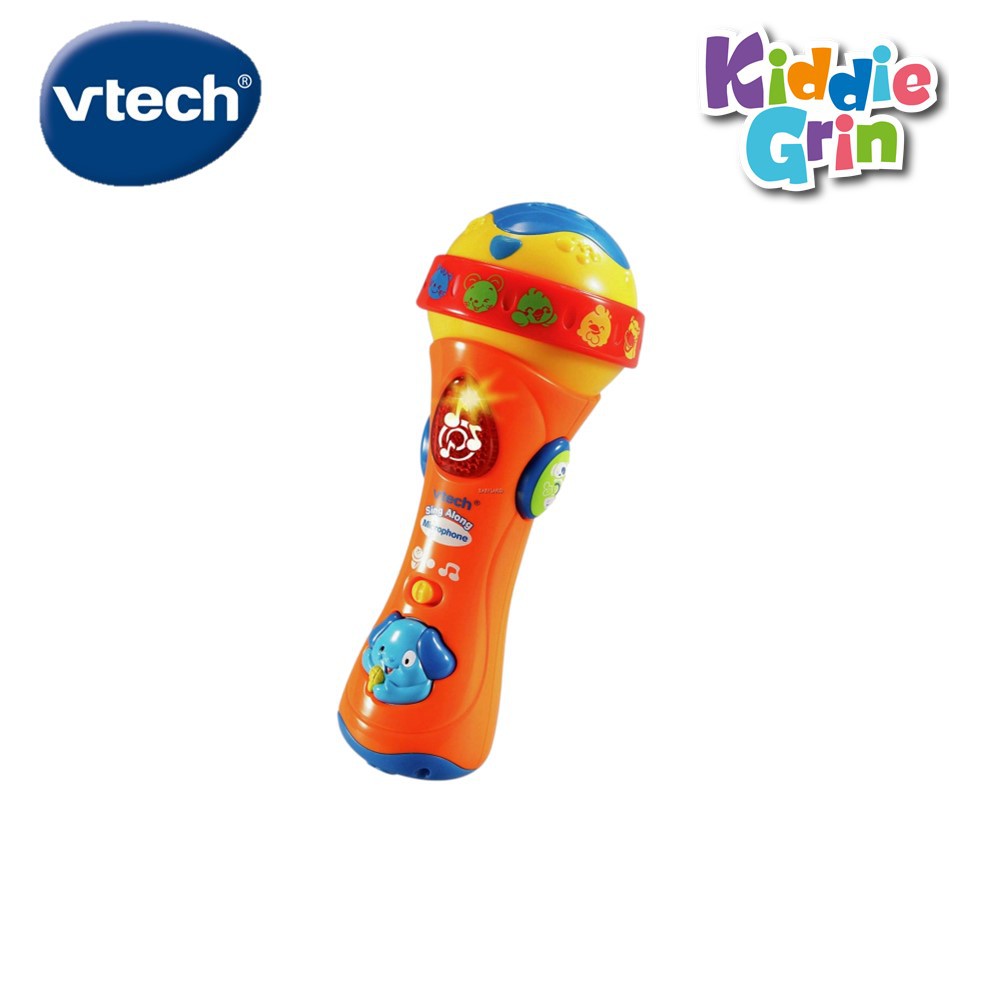 VTech Sing Along Microphone Toys 12-36 months | Shopee Malaysia