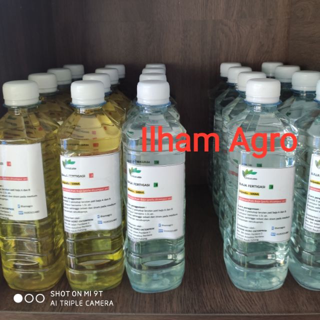Pati Baja AB 500ml - Baja AB Fertigasi/Hidroponik | Shopee Malaysia
