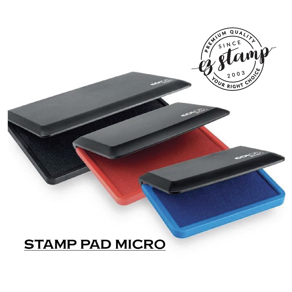 COLOP STAMP PAD - Micro 1, 2, 3 Stamp Pad | Shopee Malaysia