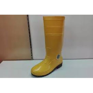 KORAKOH Yellow Safety Rubber Boot / Kasut Boot Getah KUNING GETAH KASUT ...