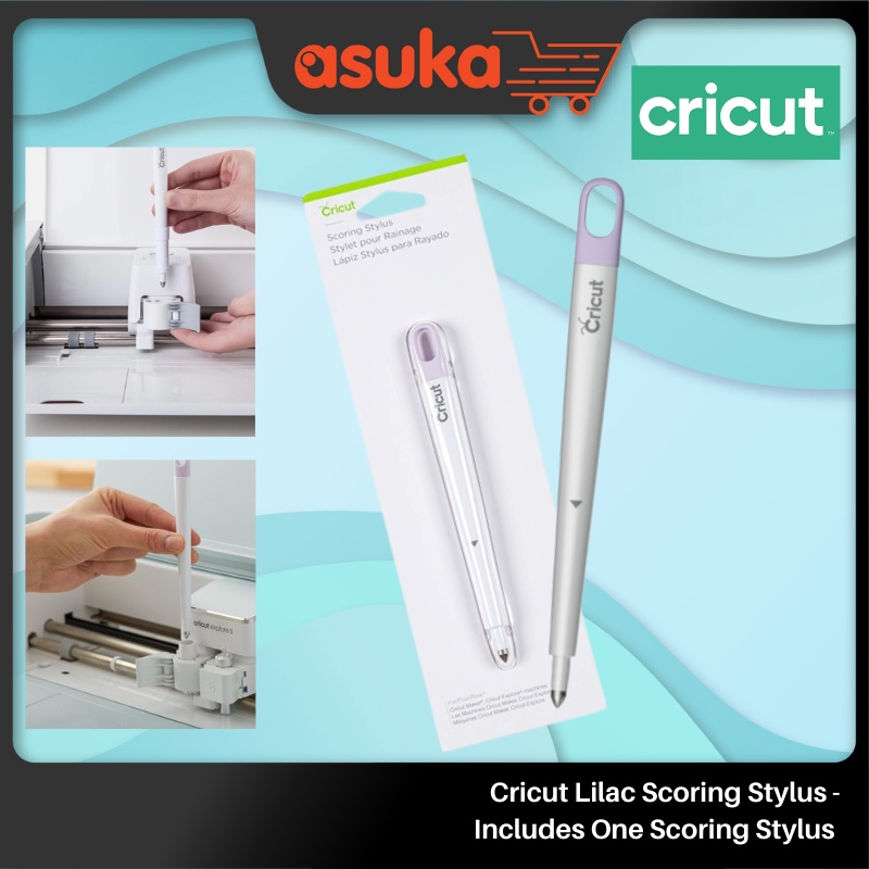 Cricut Lilac Scoring Stylus - Includes One Scoring Stylus (Scores Fold ...