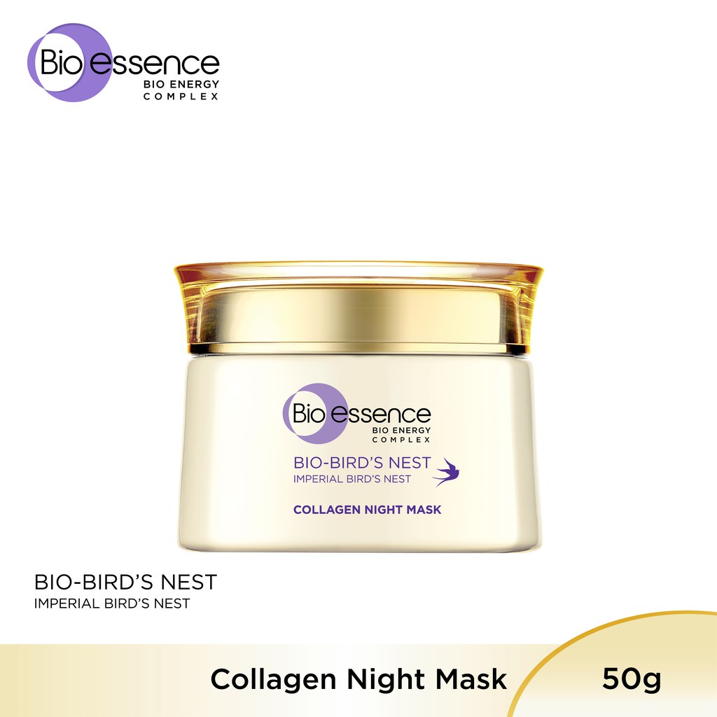 Bio-essence Bio-Bird Nest Collagen Night Mask 50G | Shopee Malaysia