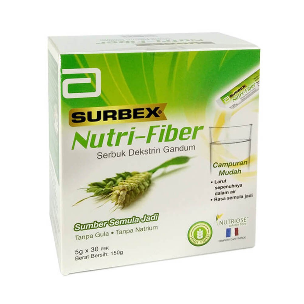 Surbex Nutri-Fiber 5G 30 Packets High Fiber from France Water Soluble ...